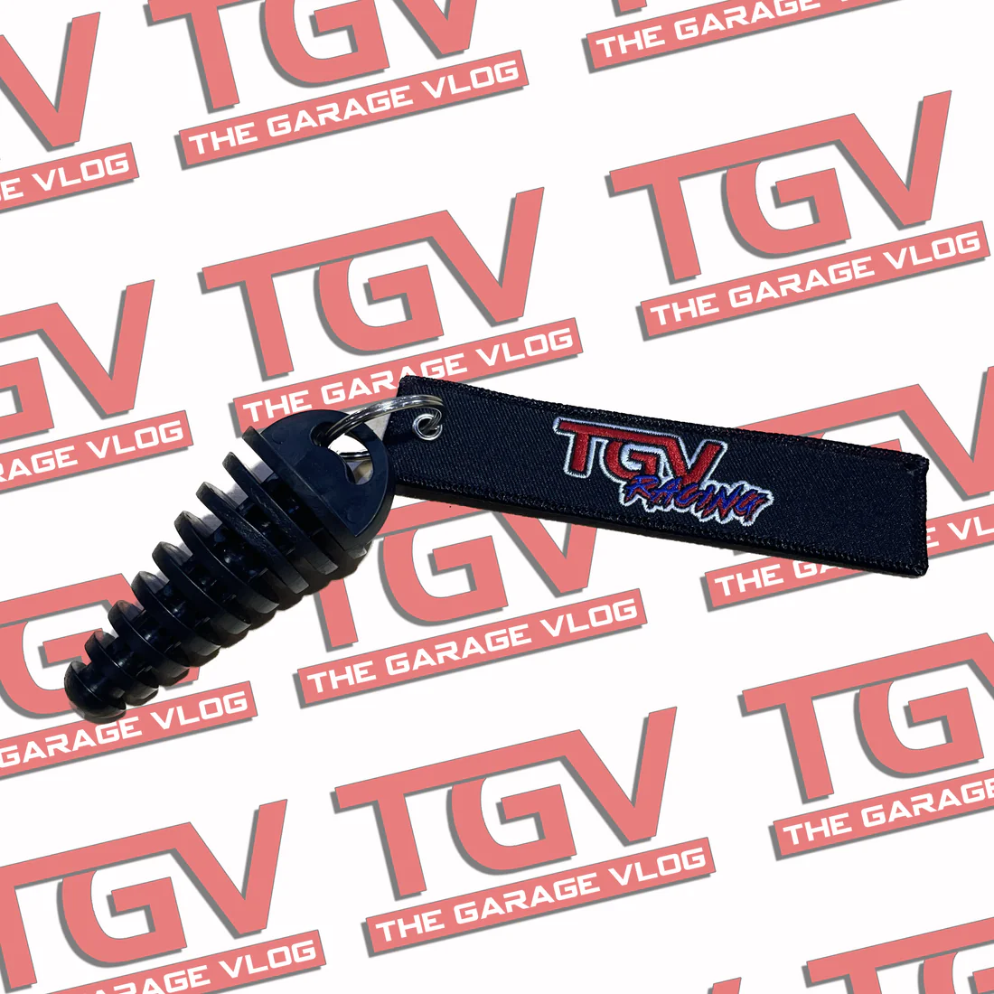 Mini-Trike Exhaust Plug with Key Tag - The Garage Vlog