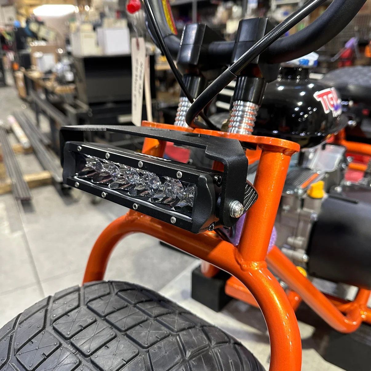 TGV Mini Trike Headlight Kit - The Garage Vlog