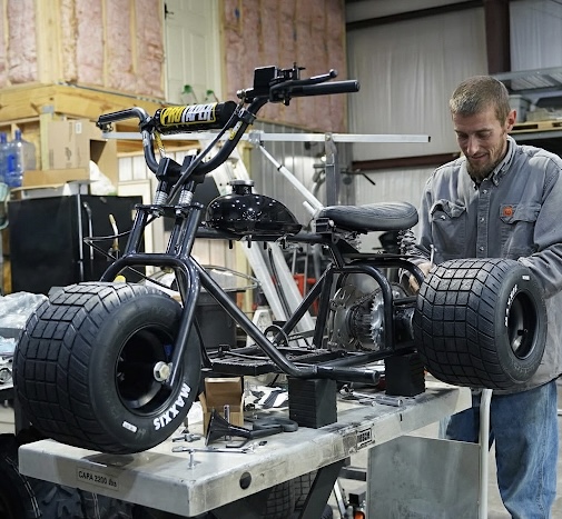 TGV Custom Mini Trike Rolling Chassis - The Garage Vlog