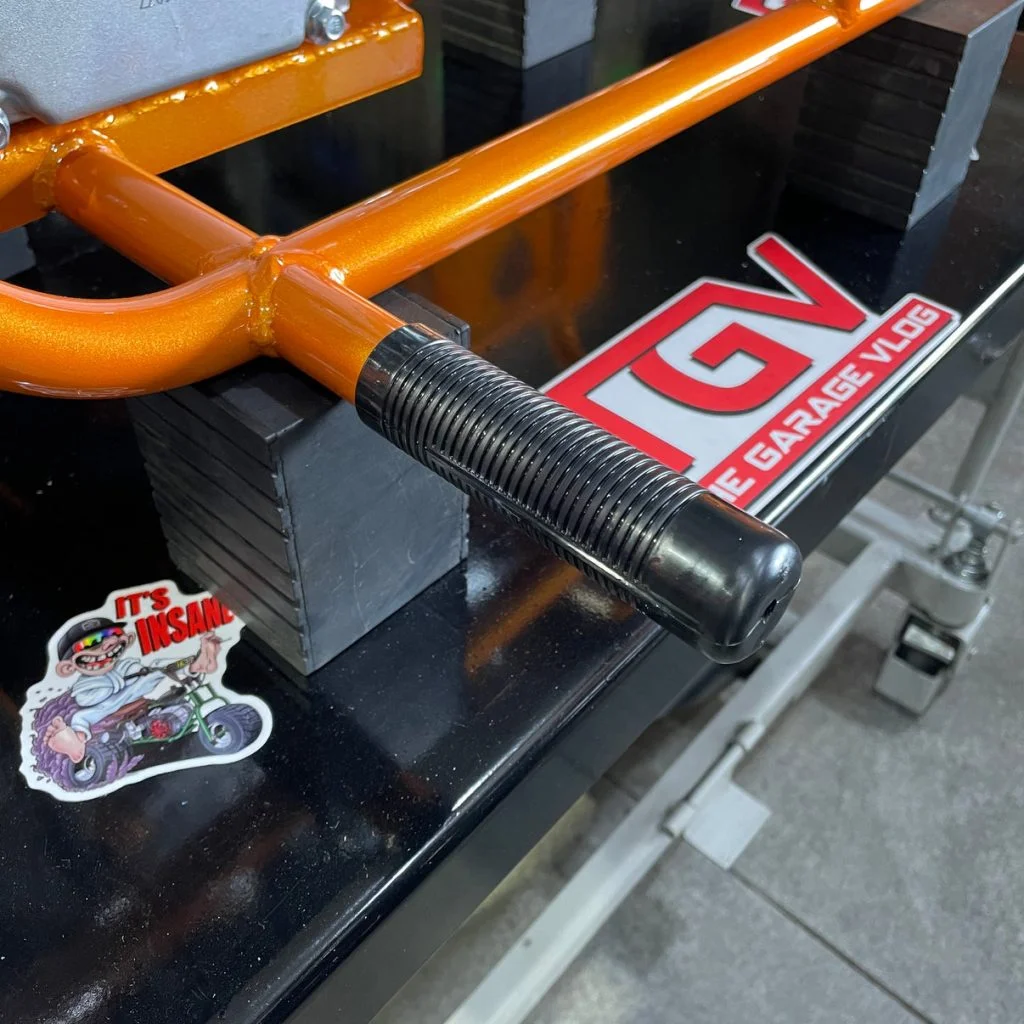 TGV Mini Trike Foot Grips - The Garage Vlog
