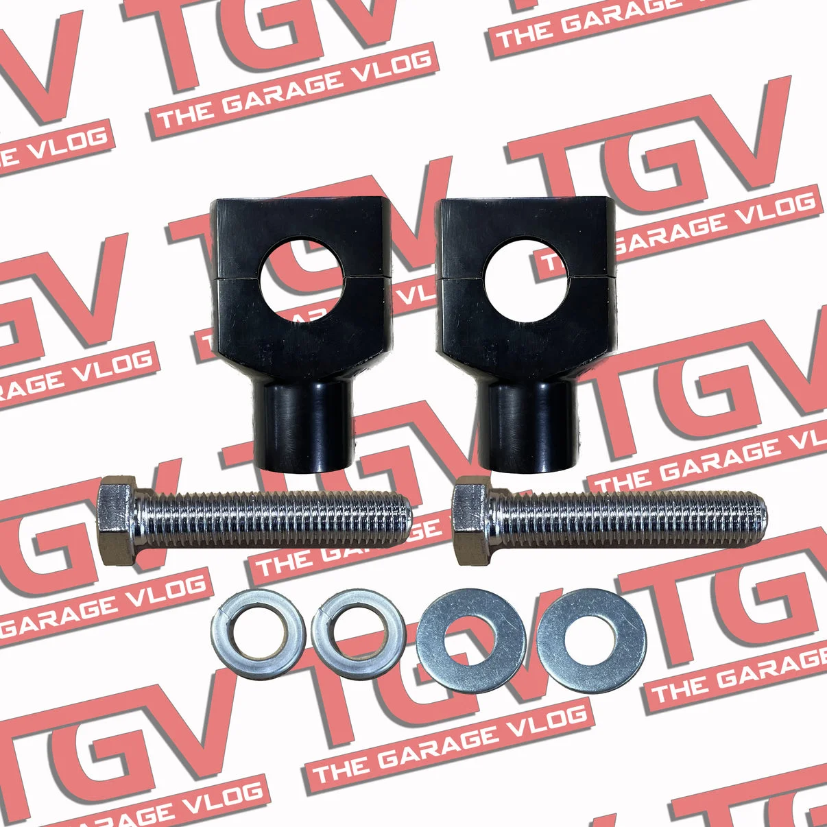 TGV Mini-Trike Bar Risers w/ Upgraded Hardware - The Garage Vlog
